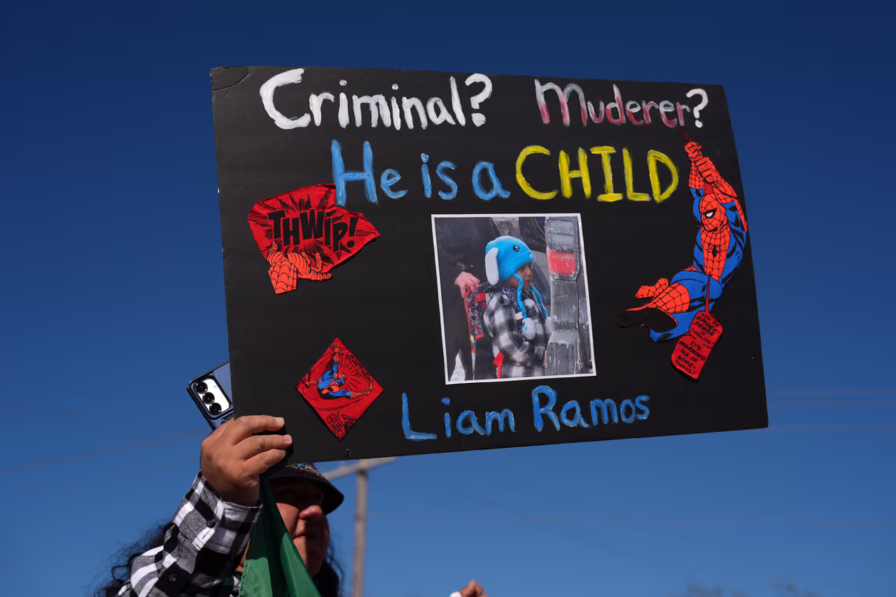 ¿El padre de Liam Ramos está legalmente en Estados Unidos? Esto ...