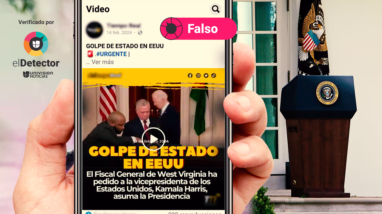 Es falso que el fiscal general de West Virginia haya llamado a Kamala ...