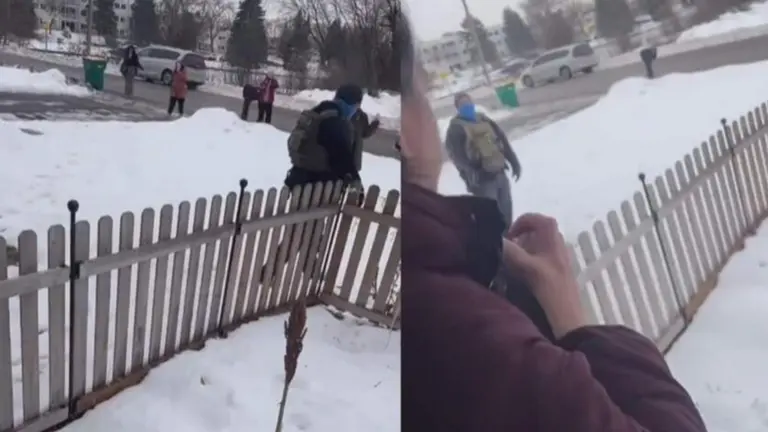 Video: Mujer evita detención de inmigrante en operativo de ICE en ...