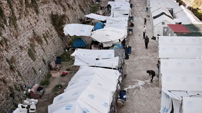 La sombría realidad de los refugiados en la isla de Chios | Noticias ...