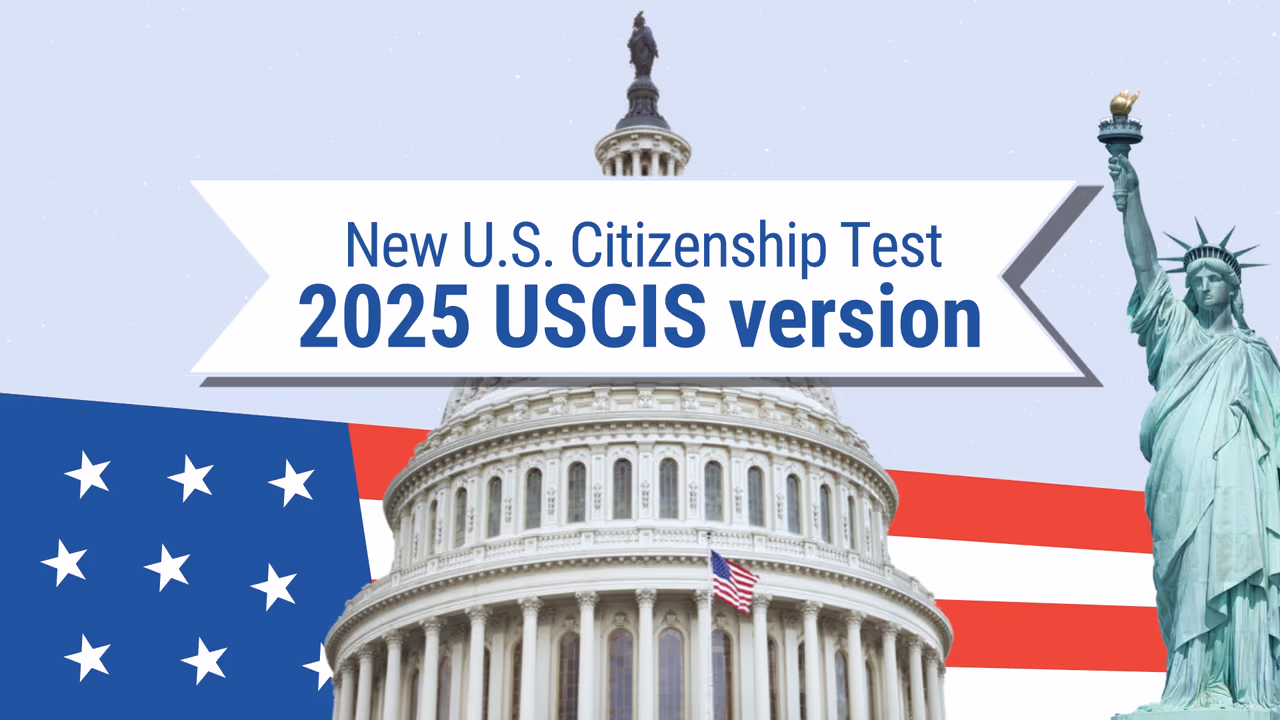 New U.S. Citizenship Test | 2025 USCIS Version with 128 Questions | N+ ...