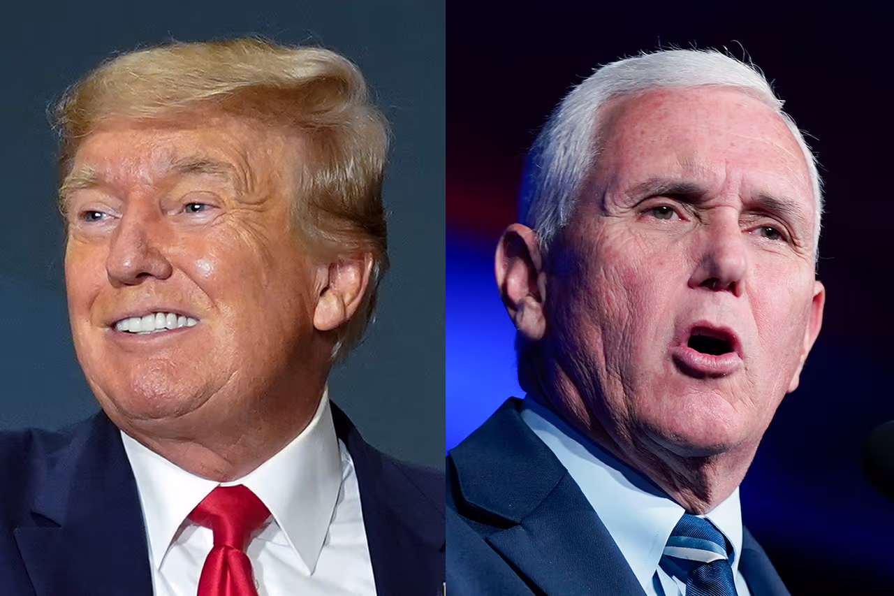 Trump vs Pence, la rivalidad que muestra la profunda división en el ...