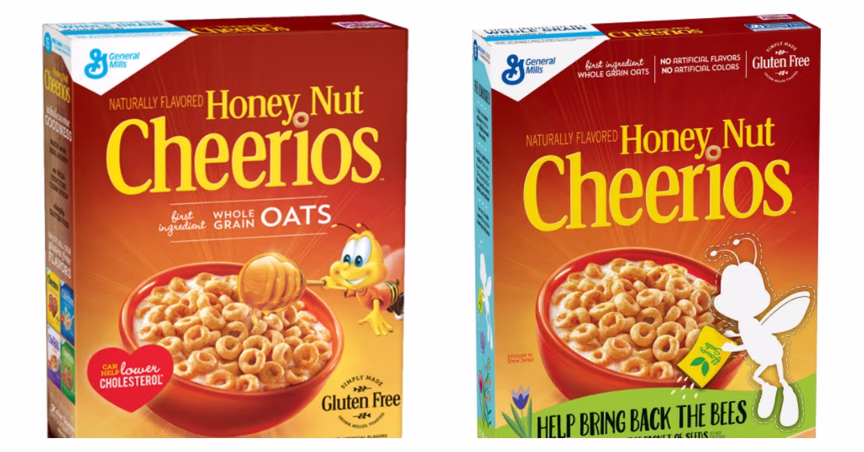 ¿Por qué ha desaparecido la famosa abeja de todas las cajas de Cheerios ...
