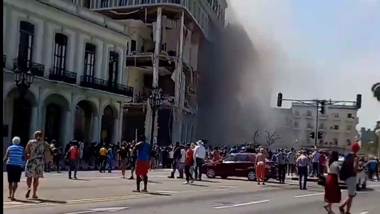 Explosión en un hotel de La Habana deja 8 muertos | N+ Univision Mundo ...