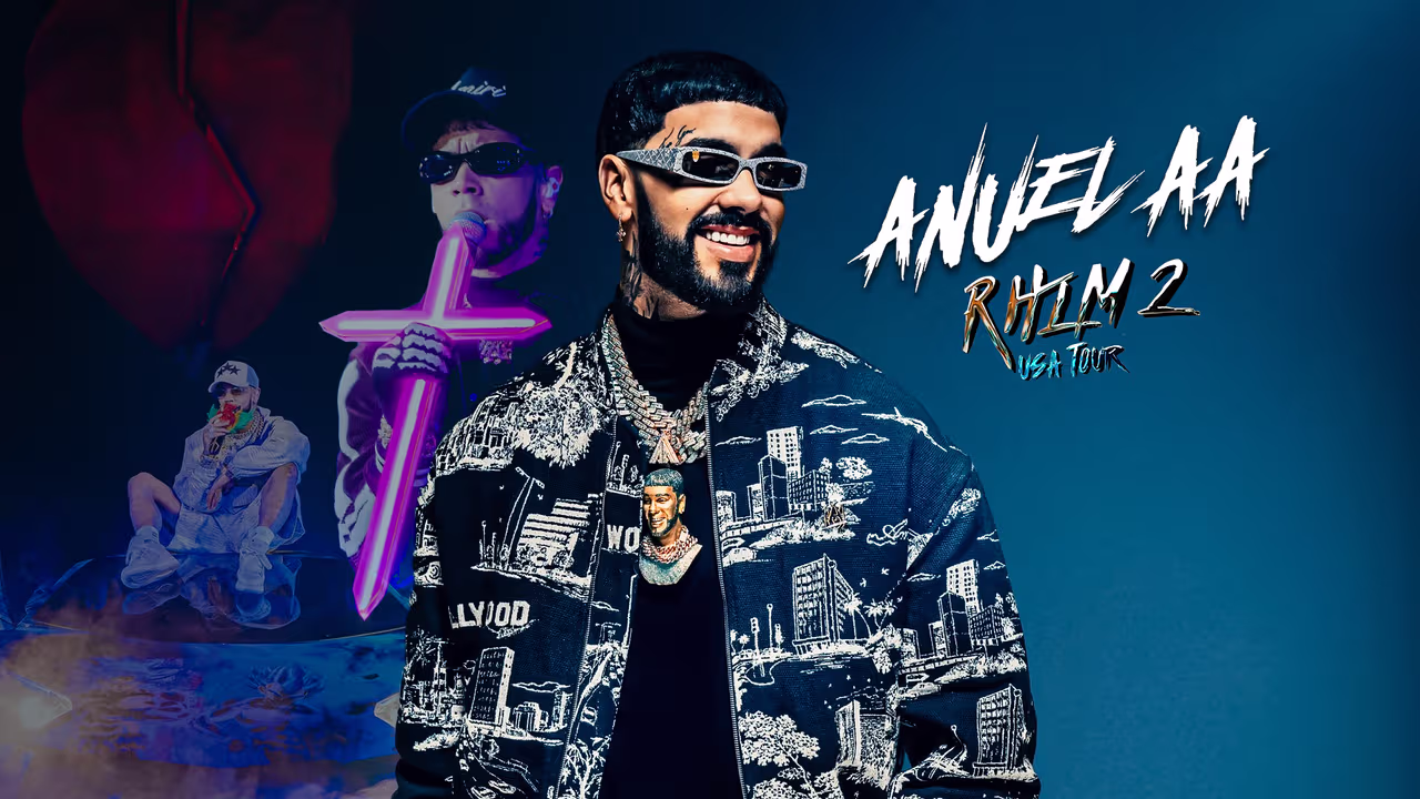 Anuel tour hasta la muerte 2025 se apodera de florida. | Univision X96 ...