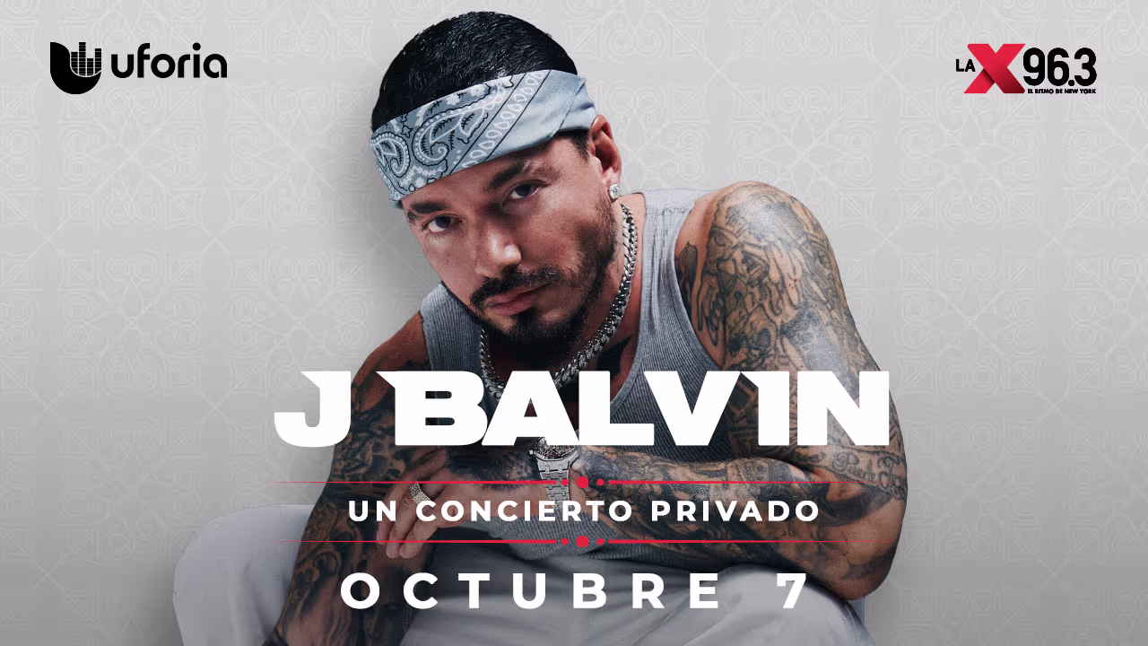 J Balvin y La X 96.3 encenderá Nueva York con un concierto exclusivo ...