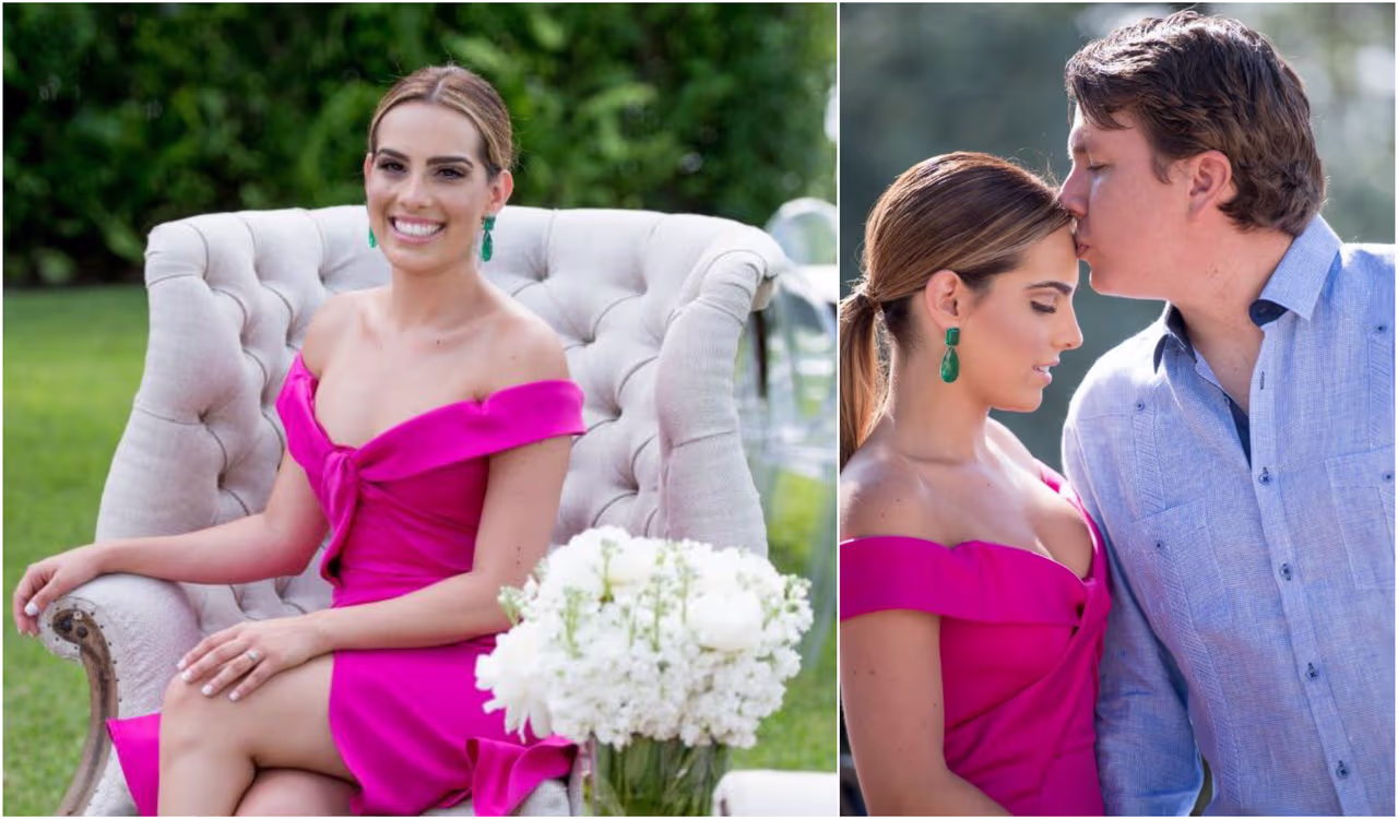 Andrea Chediak se casó por el civil y mostró las románticas fotos del ...