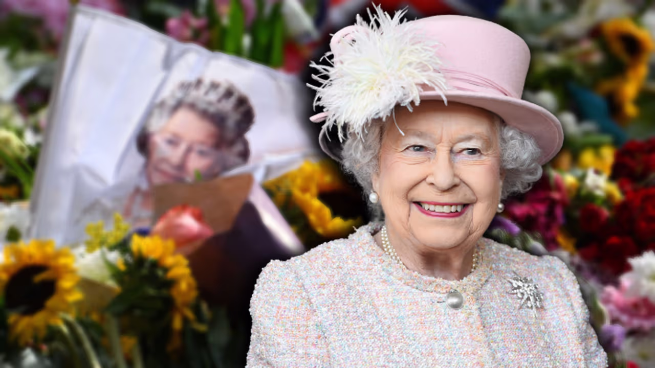 ¿Había más flores con Lady Di? Así se vive el funeral de la reina ...