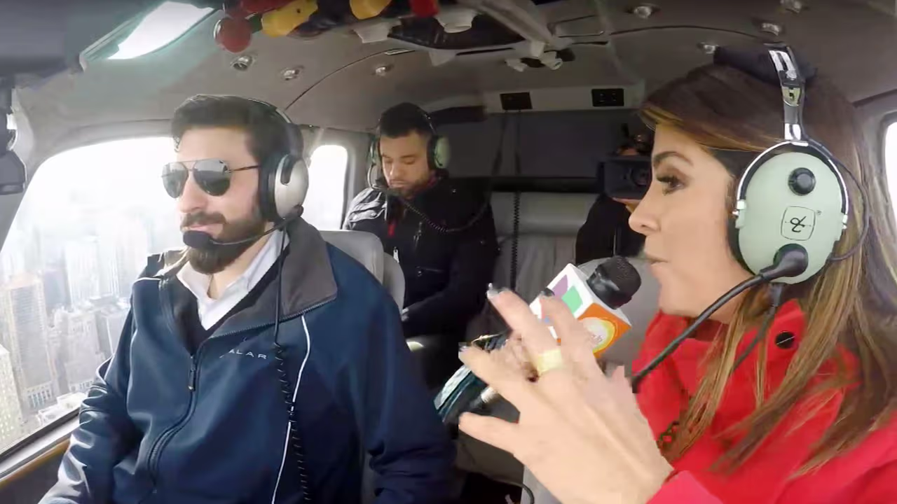 ¿Qué tan difícil es volar en helicóptero? Maity lo descubrió mientras ...