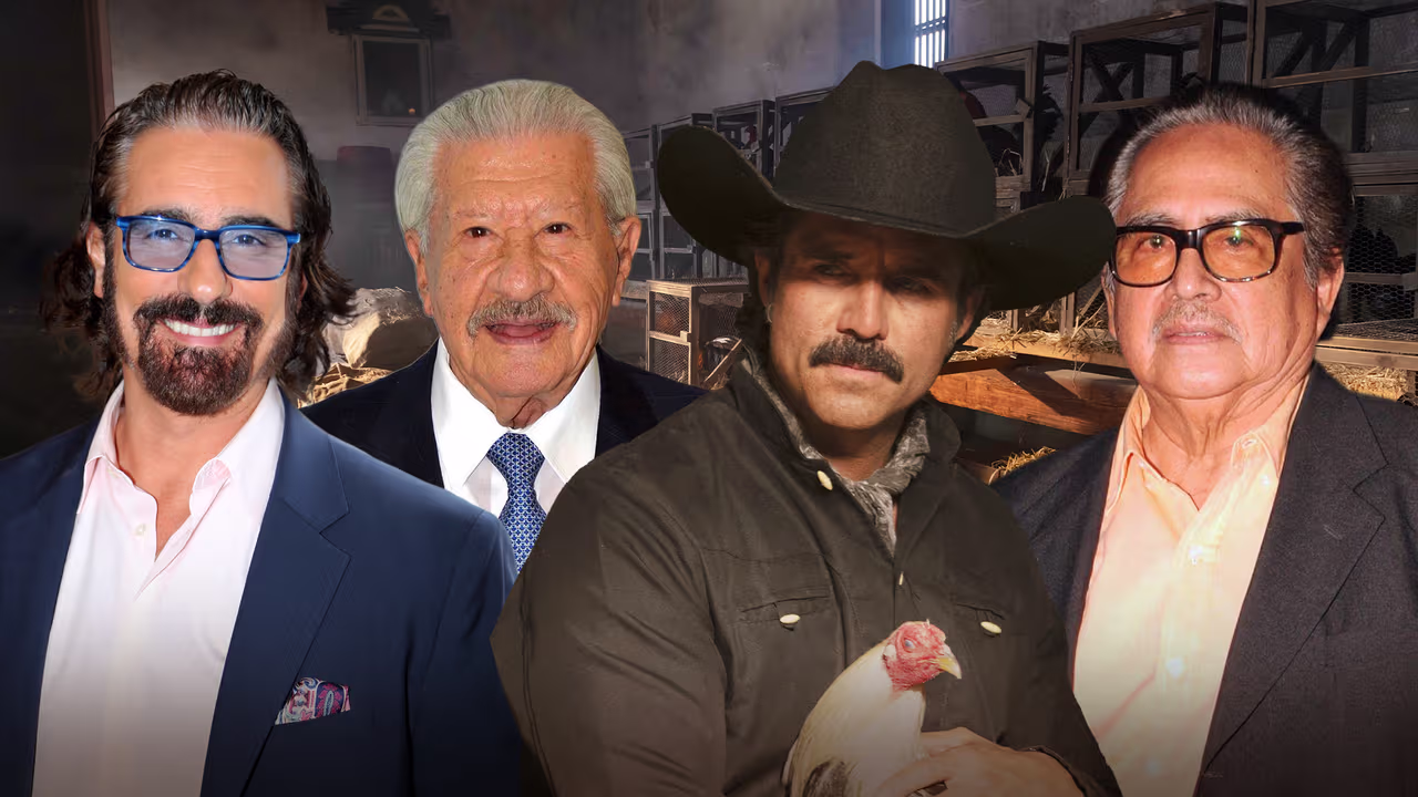 Los Dionisio Pinzón de El Gallo de Oro antes de José Ron | Series El ...