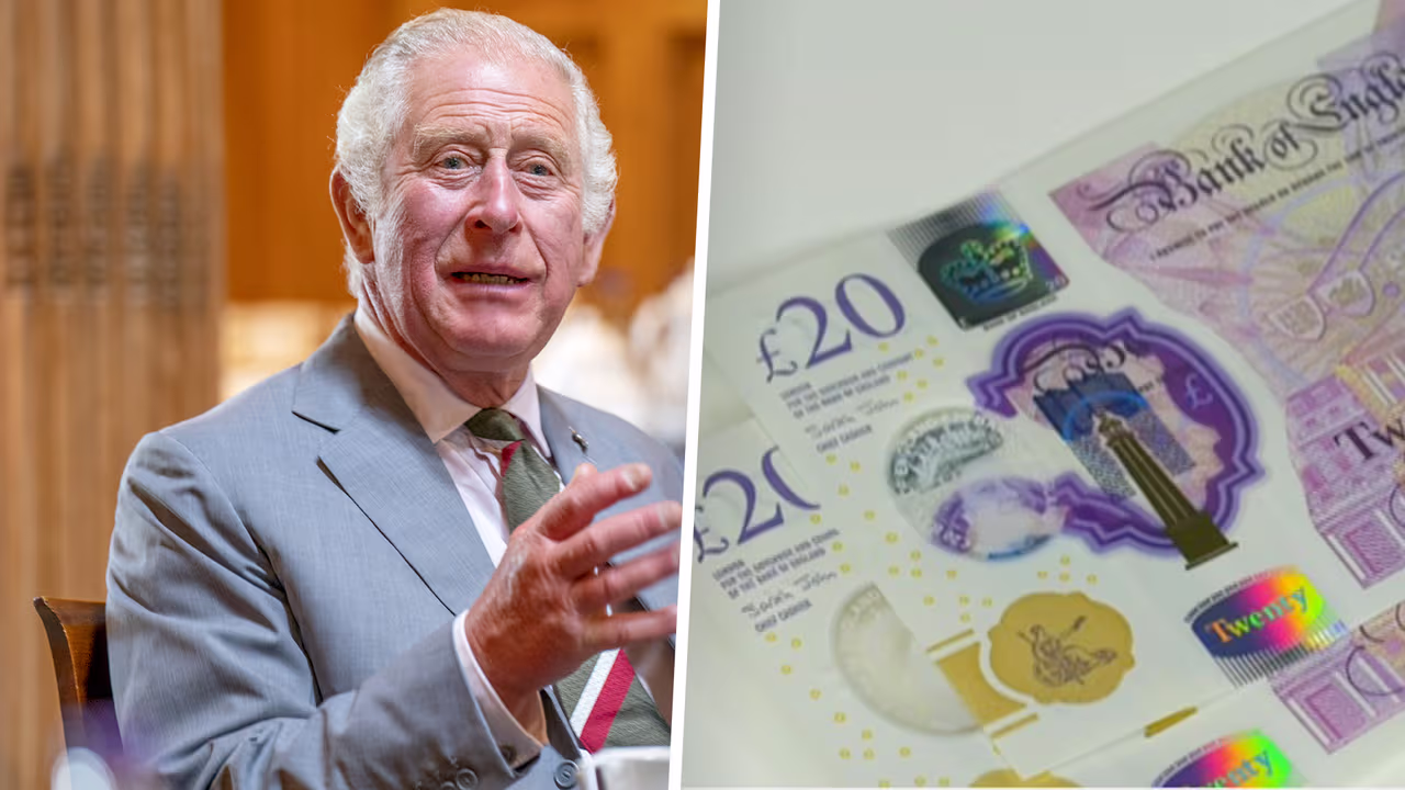 Ya se imprime dinero con el rostro del rey Carlos III: estos serán ...