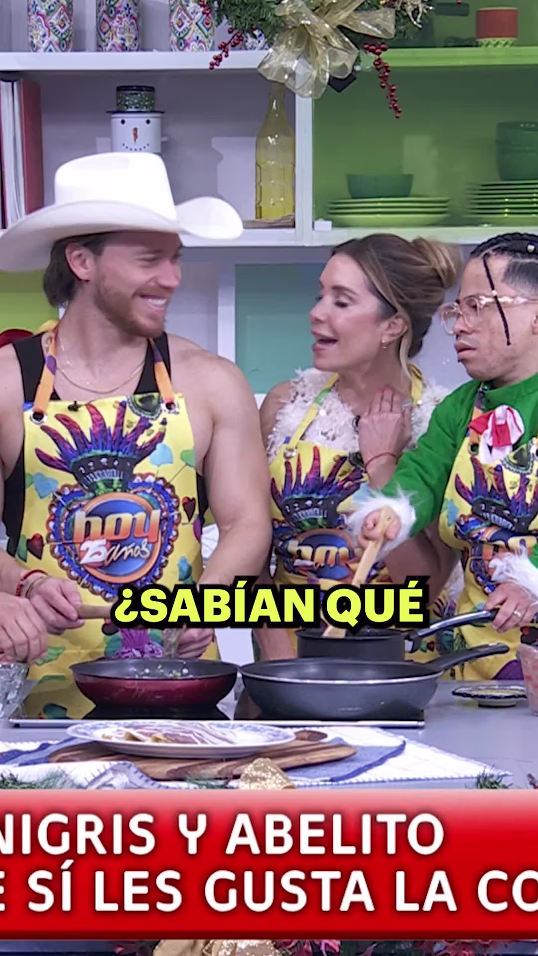 ¿Qué dijo?: Aldo no entiende el término del chef | Shows Hoy | Univision