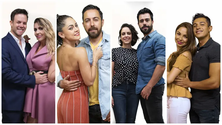 Estas son las cuatro parejas que llegaron a la etapa final de ...