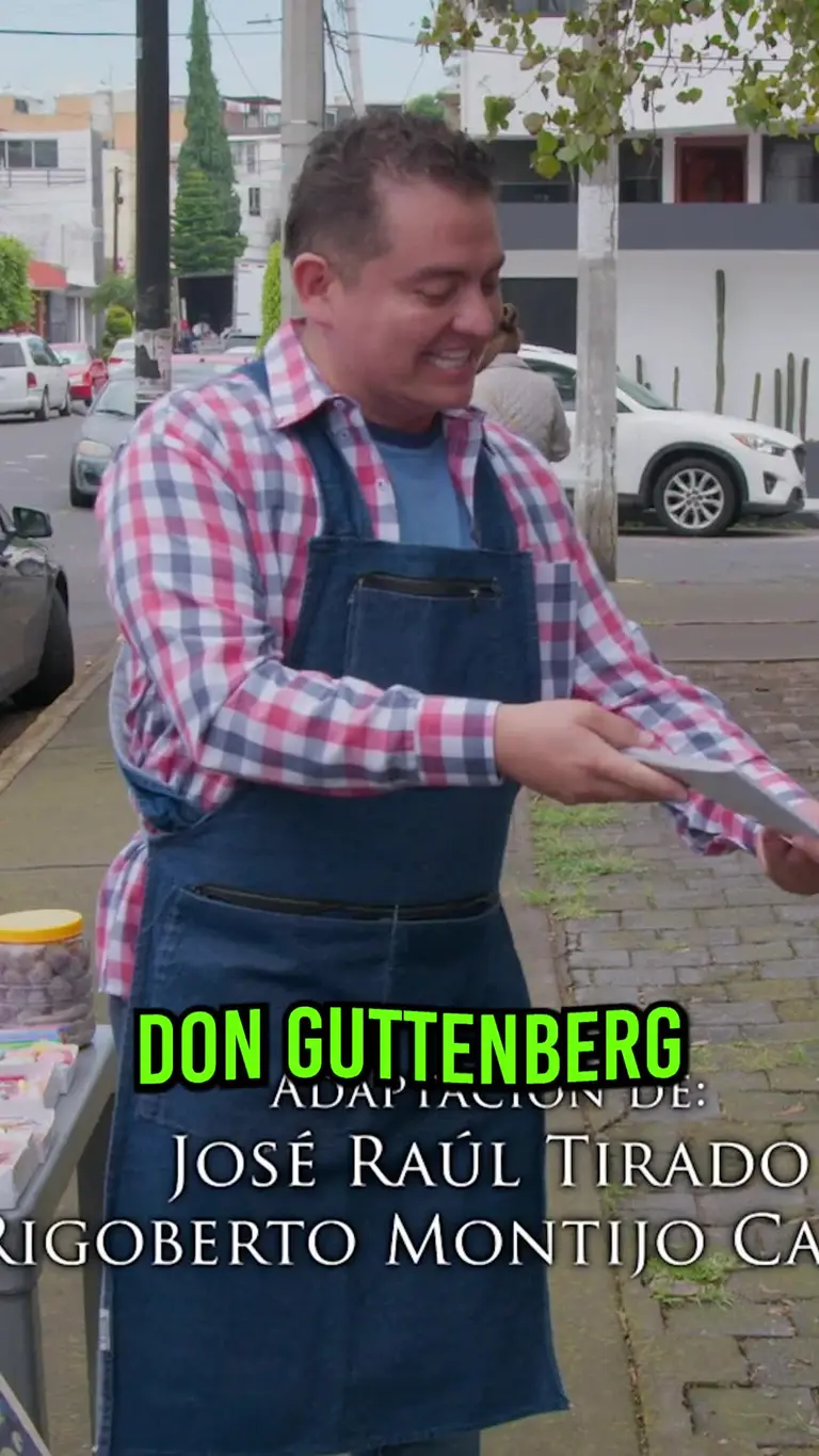 Es usted a todo dar Don Gutenberg | Series La Rosa de Guadalupe | Univision