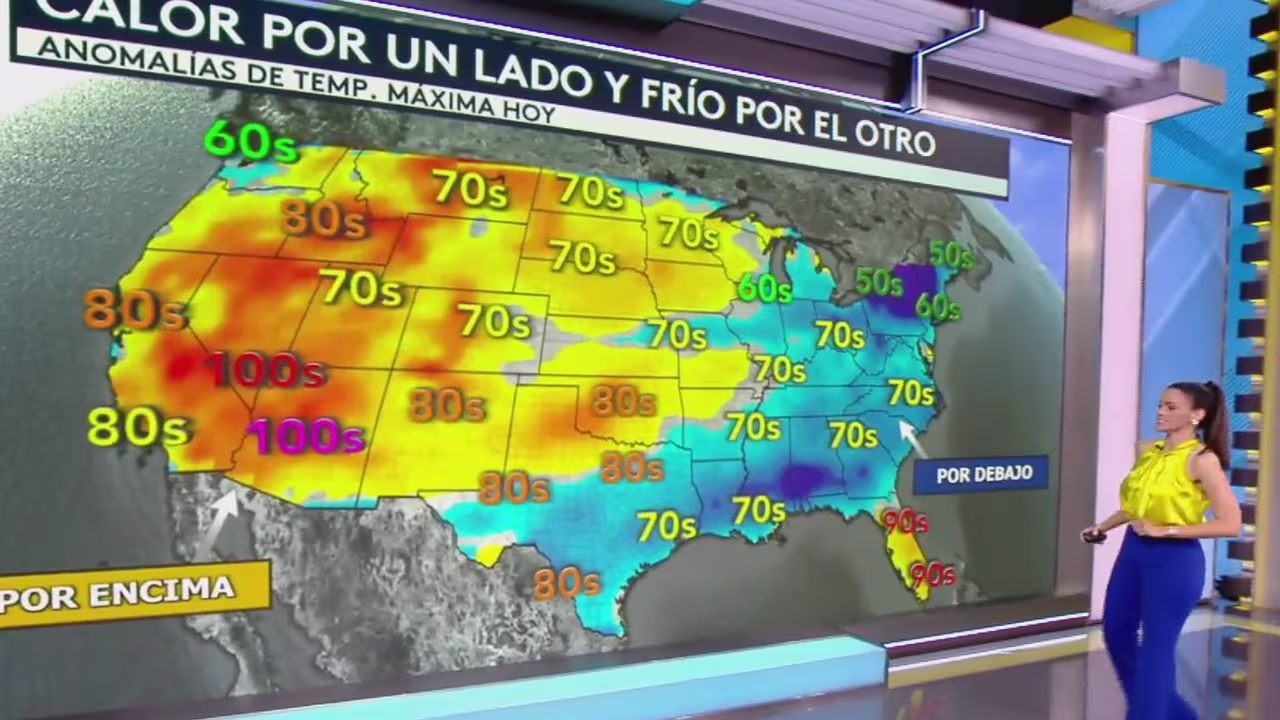 Clima hoy en Estados Unidos, viernes 8 de mayo 2026: el país dividido ...