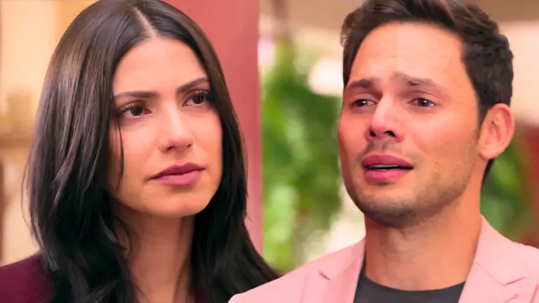 Carlos le confiesa a Cristina que aún puede detener la boda | Los Hilos del Pasado | Capítulo 33 ...