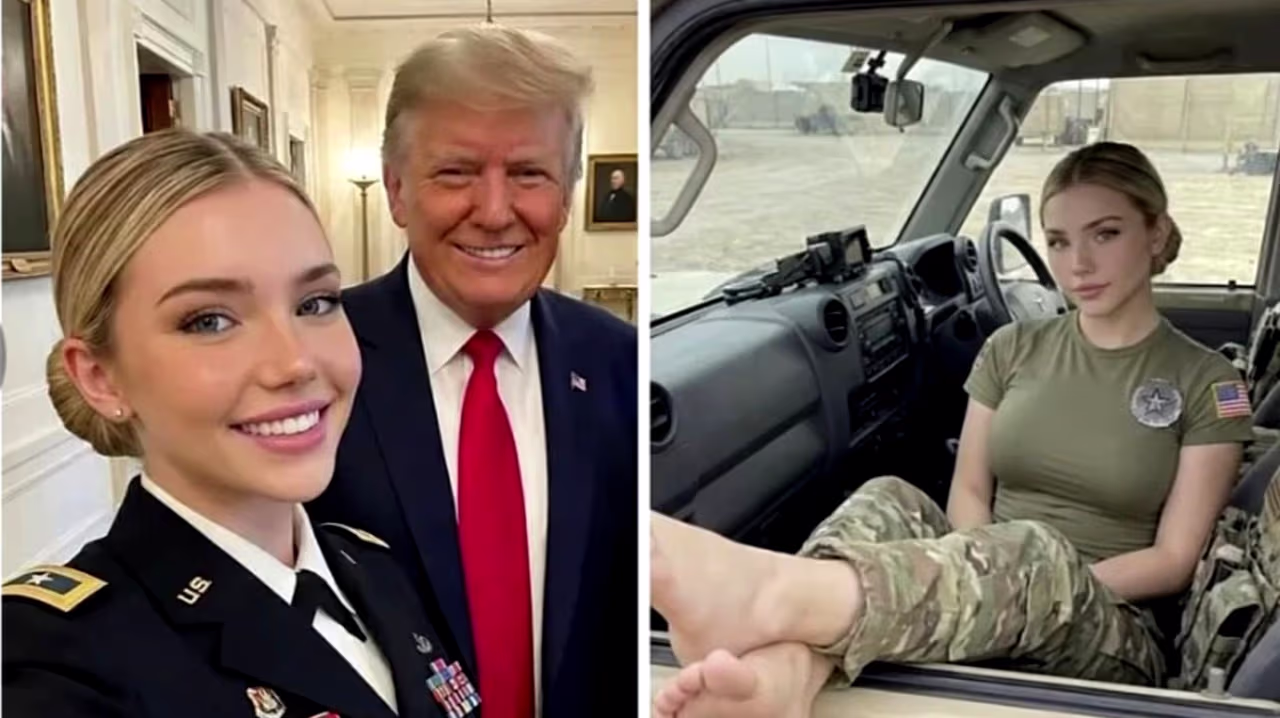 VIDEO | Jessica Foster: Ella es la sargento de US Army, cuenta pro MAGA ...