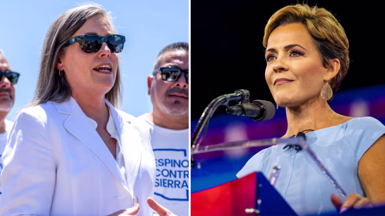 Cuál es la postura de las candidatas a la gobernación de Arizona, Kari ...