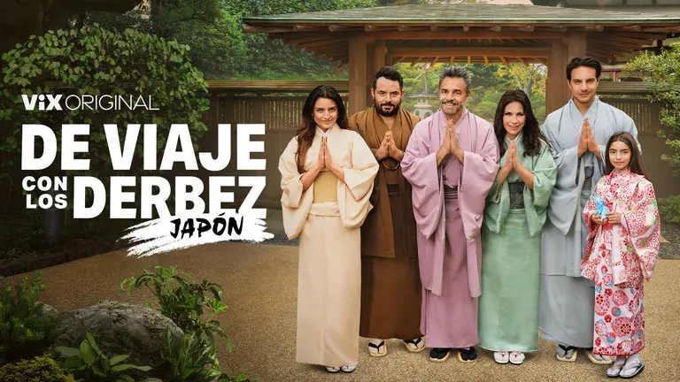 De Viaje con los Derbez temporada 5 en Japón se estrena el 26 de septiembre en ViX | ViX | Univision